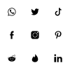 White iOS Icons - Setupedia Store