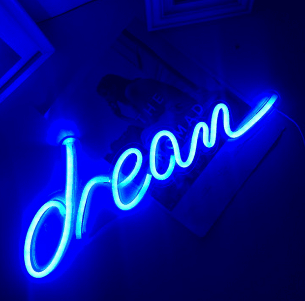 Dream Neon Sign - Setupedia Store