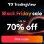 TradingView Black Friday Sale: Up to 70% Off + 1 Month Free!