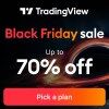 TradingView Black Friday Sale: Up to 70% Off + 1 Month Free!